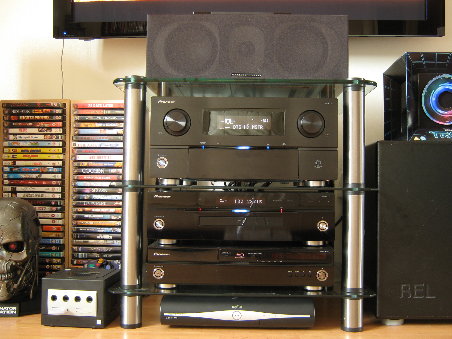 Glacialpath's Home Theater Gallery - New set up with new AV Reciever ...