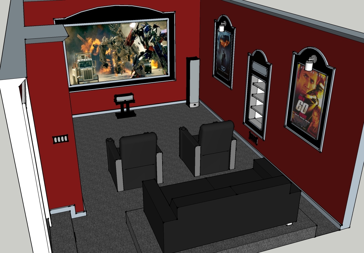 Nickj4384's Home Theater Gallery - Redroom Cinema 2009 (64 photos)