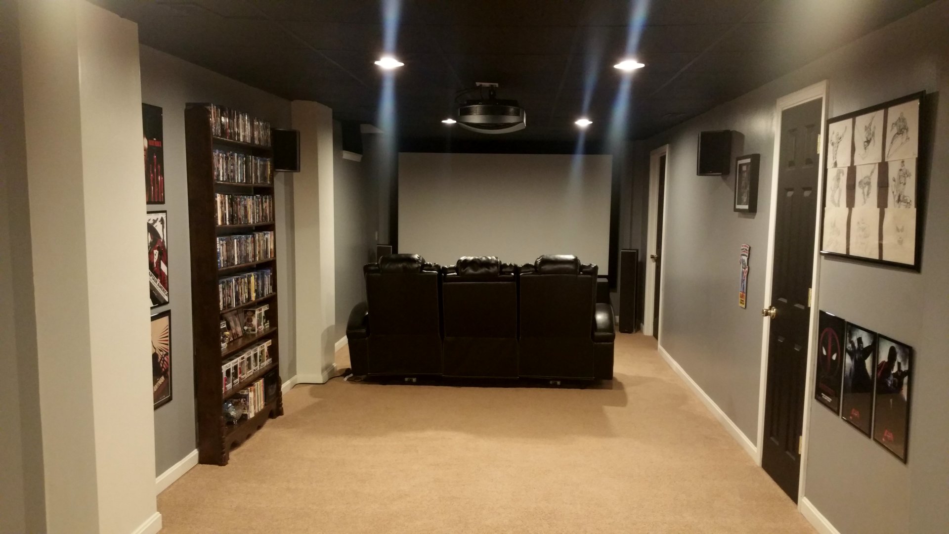 jruc03's Home Theater Gallery - New House Basement Setup (45 photos)