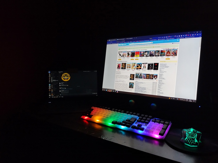 darspf's Home Theater Gallery - ghetto pc setup (4 photos)