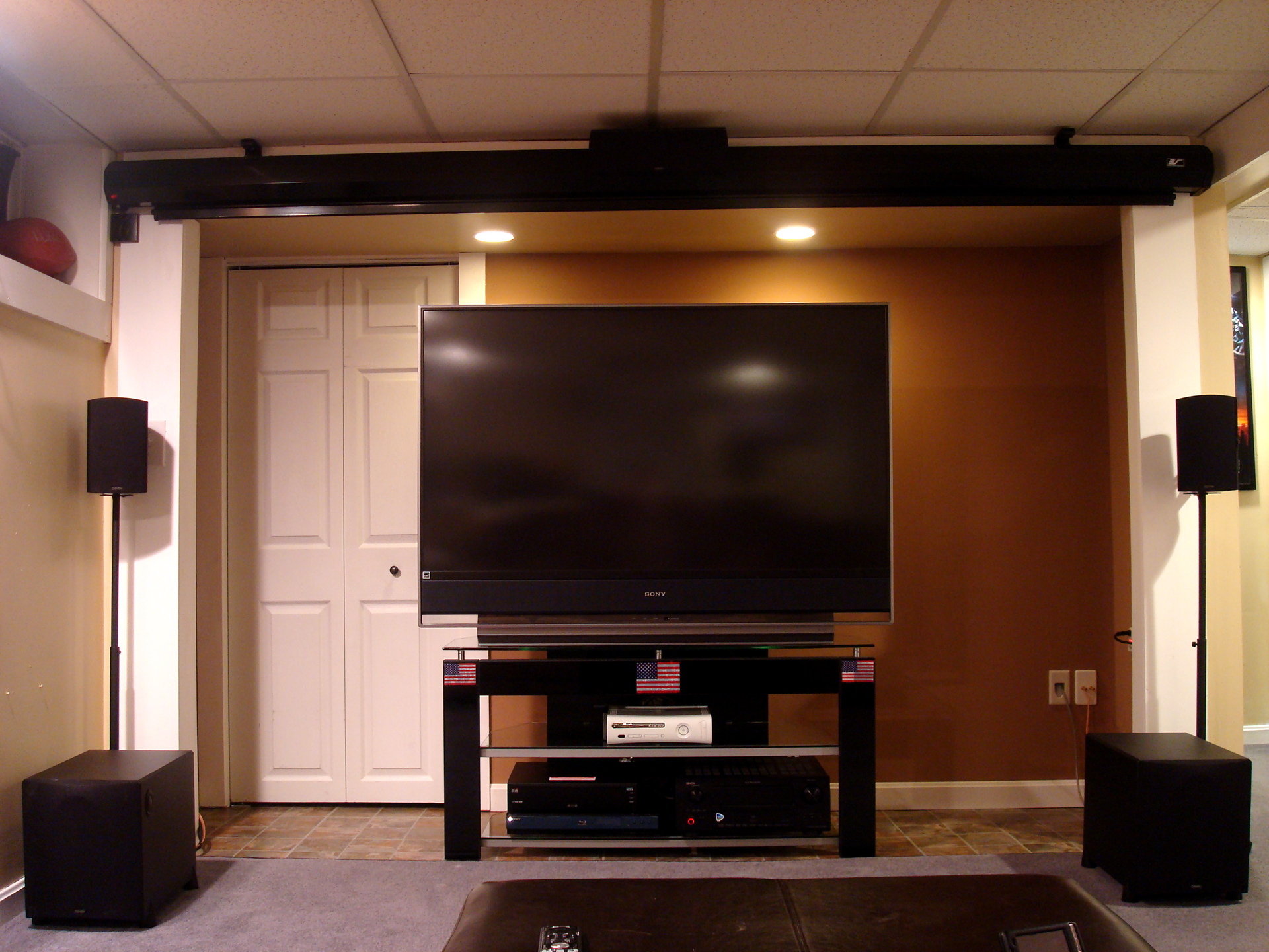 drago3451's Home Theater Gallery - My Basement HT (12 photos)