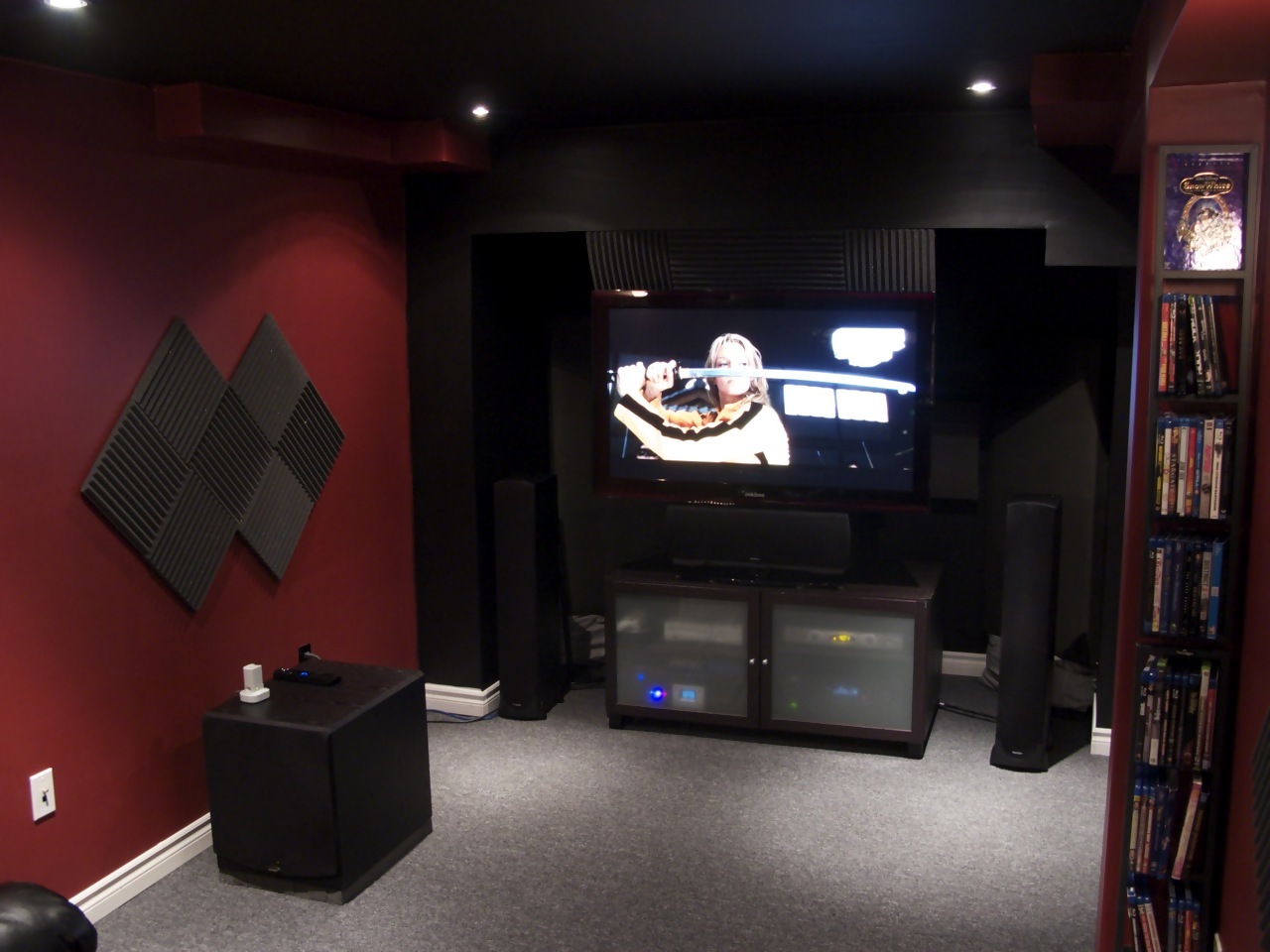 Twitch9's Home Theater Gallery - Finished HT Room (83 photos)
