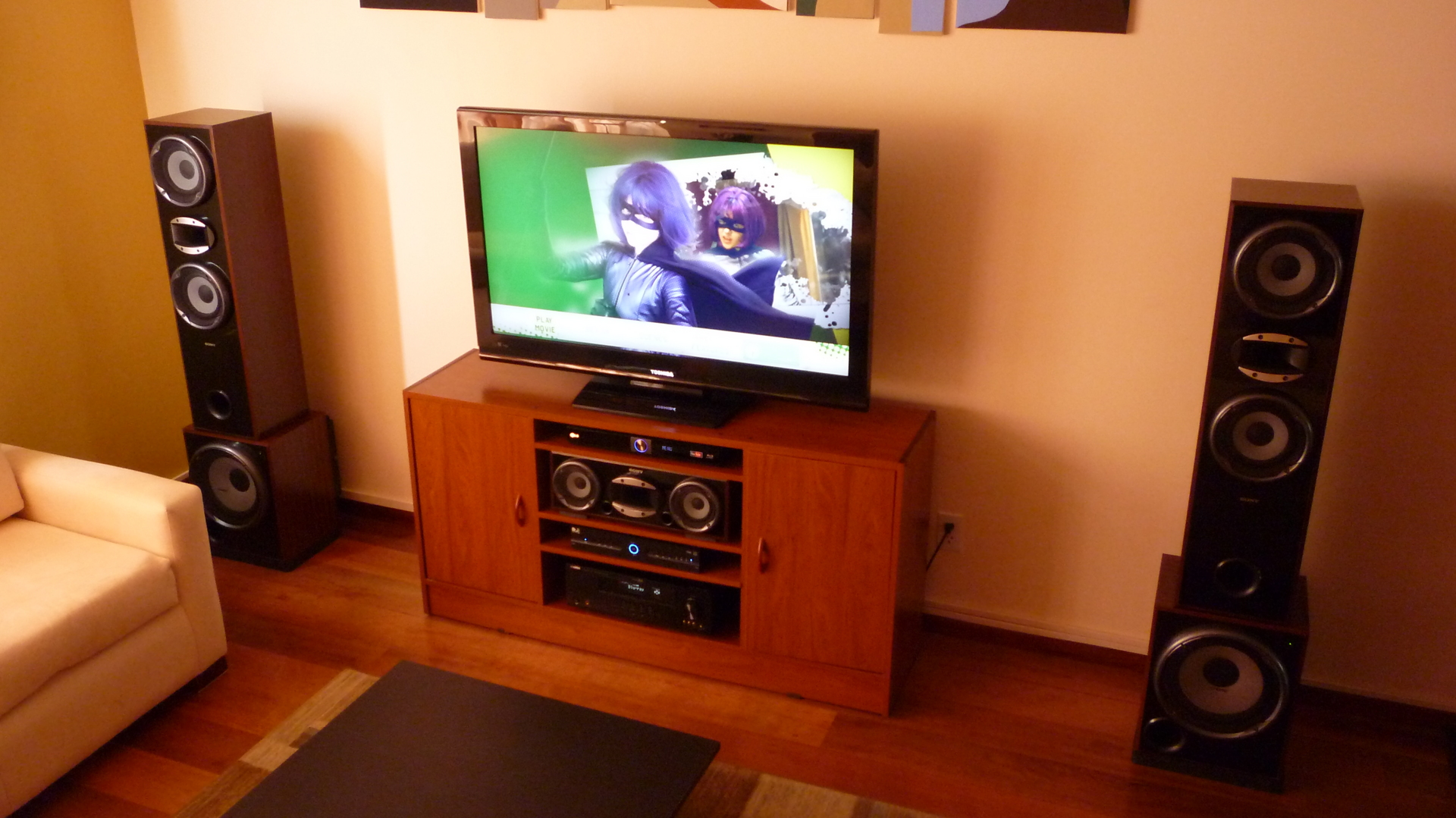 mangosta's Home Theater Gallery - DYI HT/Living room first setup (217 ...