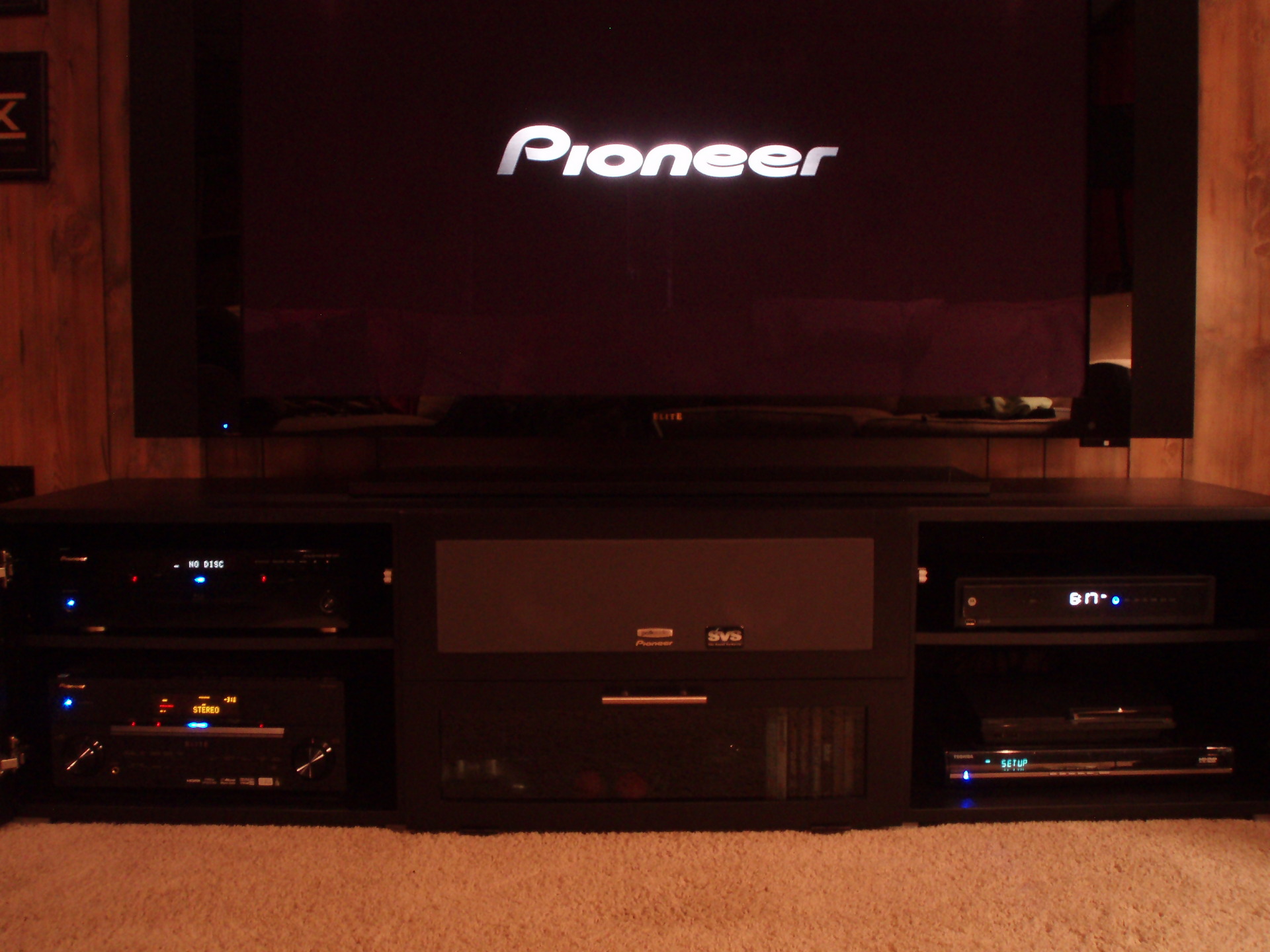 BluBlazer's Home Theater Gallery - Basement Theater Room (33 photos)