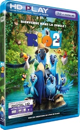Rio 2 Blu-ray Release Date August 20, 2014 (Blu-ray + DVD) (France)