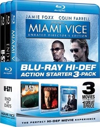 Action Starter Pack Blu-ray (Miami Vice / End of Days / U-571)