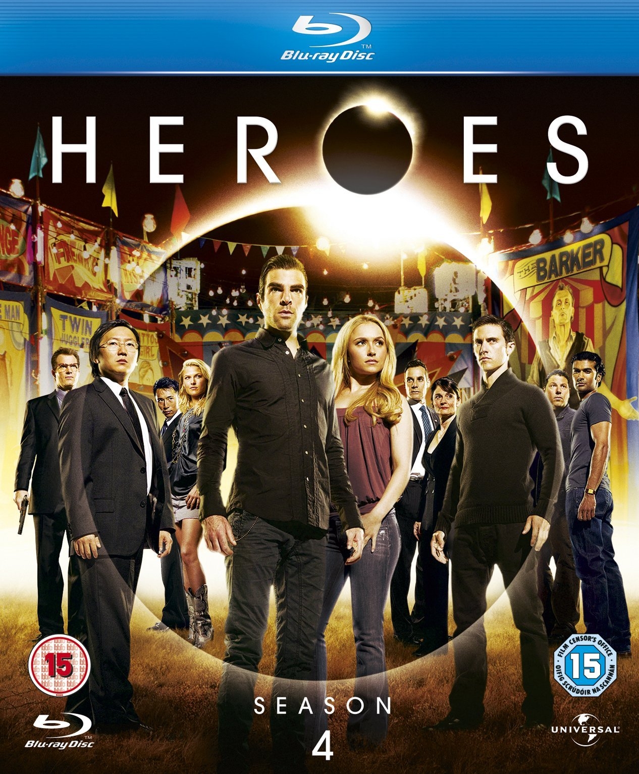 Heroes Season 4 UK Blu-ray, Complete Collection with Exclusive Content