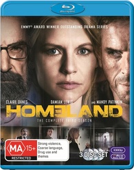 Homeland: The Complete Third Season Blu-ray (Australia)