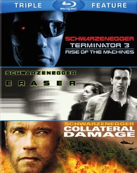 Terminator 3: Rise of the Machines / Eraser / Collateral Damage Blu-ray ...
