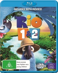 Rio 1 and 2 Blu-ray (Australia)