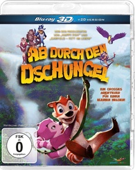Jungle Shuffle 3D Blu-ray (Ab durch den Dschungel 3D) (Germany)