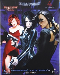 Resident Evil / Underworld: Evolution / Aeon Flux Blu-ray (Spain)