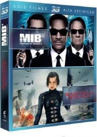 Men in Black III 3D / Resident Evil: Retribution 3D Blu-ray (MIB 3: Homens de Negro 3 3D ...