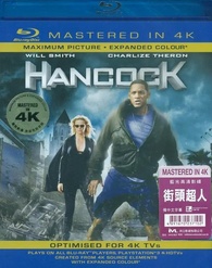 Hancock Blu-ray (Mastered-in 4K) (Hong Kong)