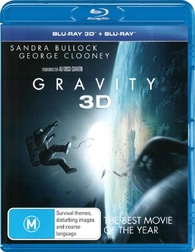 Gravity 3D Blu-ray (Blu-ray 3D + Blu-ray) (Australia)