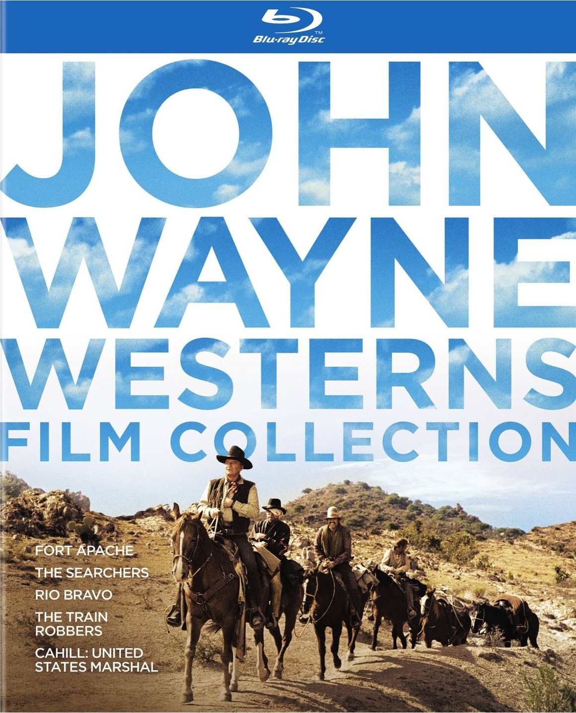 John Wayne Westerns Film Collection Blu-ray
