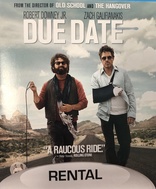 Due Date Blu-ray (Rental Copy)