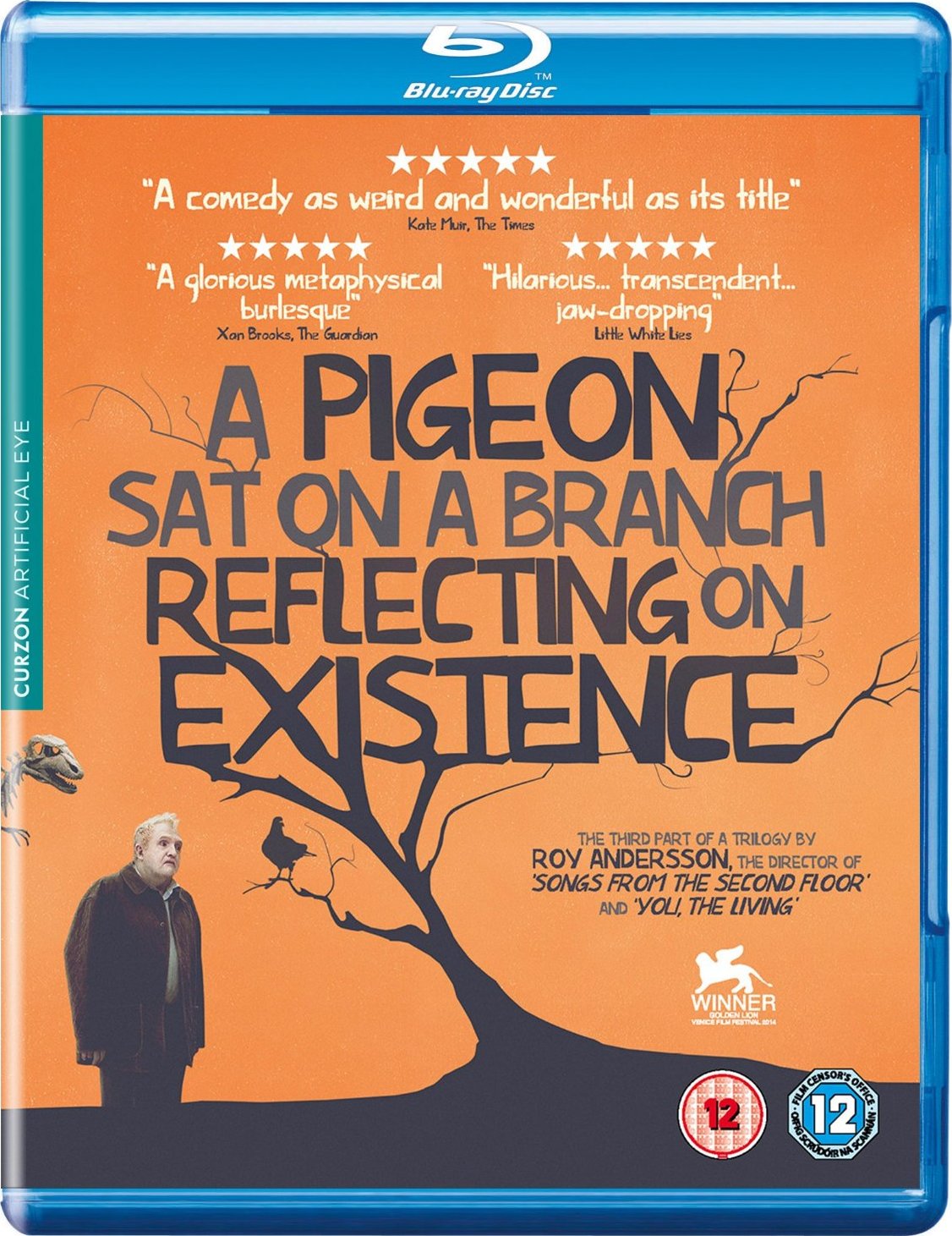 A Pigeon Sat on a Branch Reflecting on Existence Blu-ray