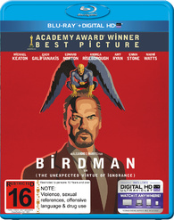 Birdman Blu Ray Cover