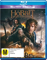 The Hobbit: The Battle of the Five Armies Blu-ray (New Zealand)
