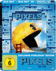 Pixels 3D Blu-ray Release Date December 3, 2015 (Media Markt Exclusive ...