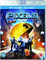Pixels 3D Blu-ray (Blu-ray 3D + Blu-ray) (United Kingdom)