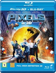 Pixels 3D Blu-ray (Blu-ray 3D + Blu-ray) (Denmark)