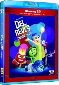 Inside Out 3D Blu-ray Release Date November 18, 2015 (Del Revés 3D) (Spain)