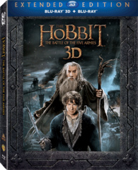 The Hobbit: The Battle of the Five Armies 3D Blu-ray (Extended Edition) (Hong Kong)