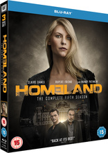 Homeland: The Complete Fifth Season Blu-ray (United Kingdom)