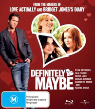 Definitely, Maybe Blu-ray (Australia)