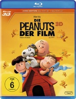 The Peanuts Movie 3D Blu-ray (Die Peanuts - Der Film 3D) (Germany)
