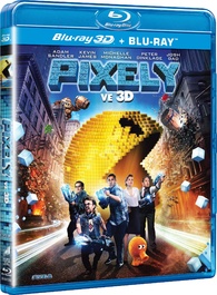 Pixels 3D Blu-ray (Pixely) (Czech Republic)
