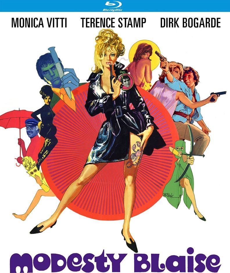Modesty Blaise Blu-ray Detailed