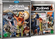 Zootopia 2D + 3D Blu-ray (Blu-ray 3D + Blu-ray) (South Korea)