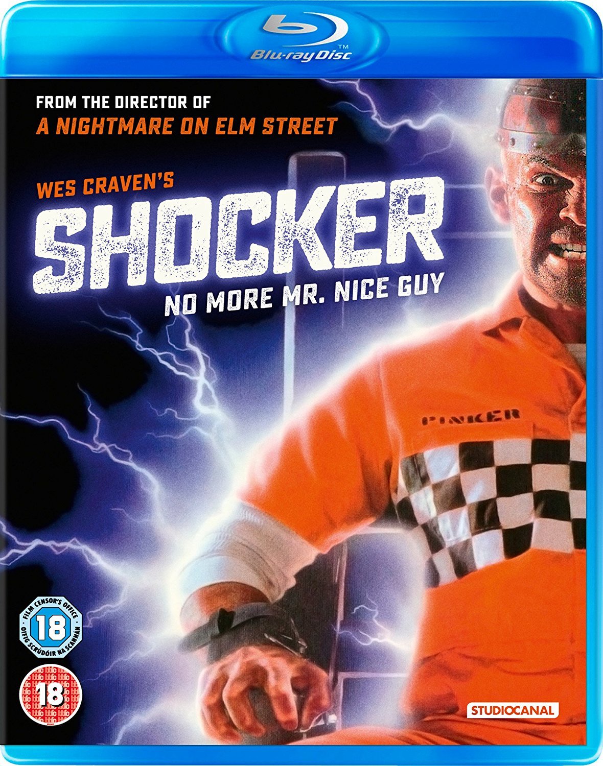 Shocker UK Blu-ray