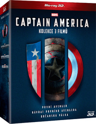 Captain America Trilogy 3D Blu-ray (Captain America: The First Avenger ...