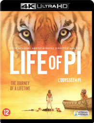 Life of Pi 4K Blu-ray (Single-Disc Edition) (Netherlands)