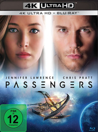 Passengers 4K Blu-ray (Germany)