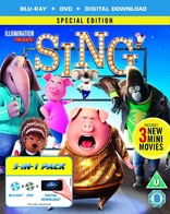 Sing Blu-ray (Special Edition) (United Kingdom)