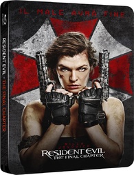 Resident Evil: The Final Chapter Blu-ray (SteelBook) (Italy)