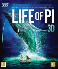 Life of Pi 3D Blu-ray (Nordic Edition) (Norway)
