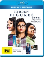 Hidden Figures Blu-ray (Blu-ray + Digital) (Australia)