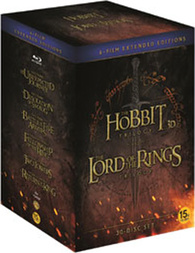 The Middle-Earth Six Film Collection Blu-ray (Extended Edition | The ...