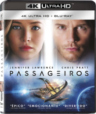 Passengers 4K Blu-ray (Passageiros 4K) (Portugal)