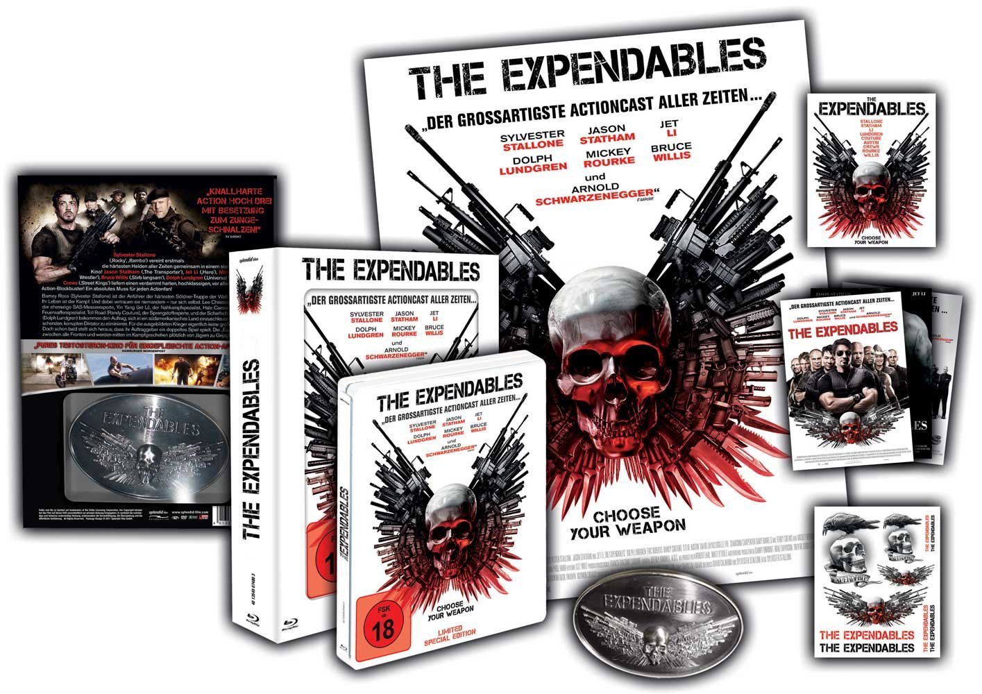 The Expendables Blu-ray Release Date January 28, 2011 (SteelBook) (Germany)