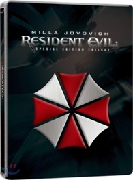 Resident Evil Trilogy Blu-ray (SteelBook) (South Korea)