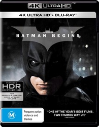 Batman Begins 4K Blu-ray (4K Ultra HD + Blu-ray) (Australia)