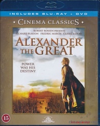 Alexander the Great Blu-ray (Blu-ray + DVD) (Sweden)