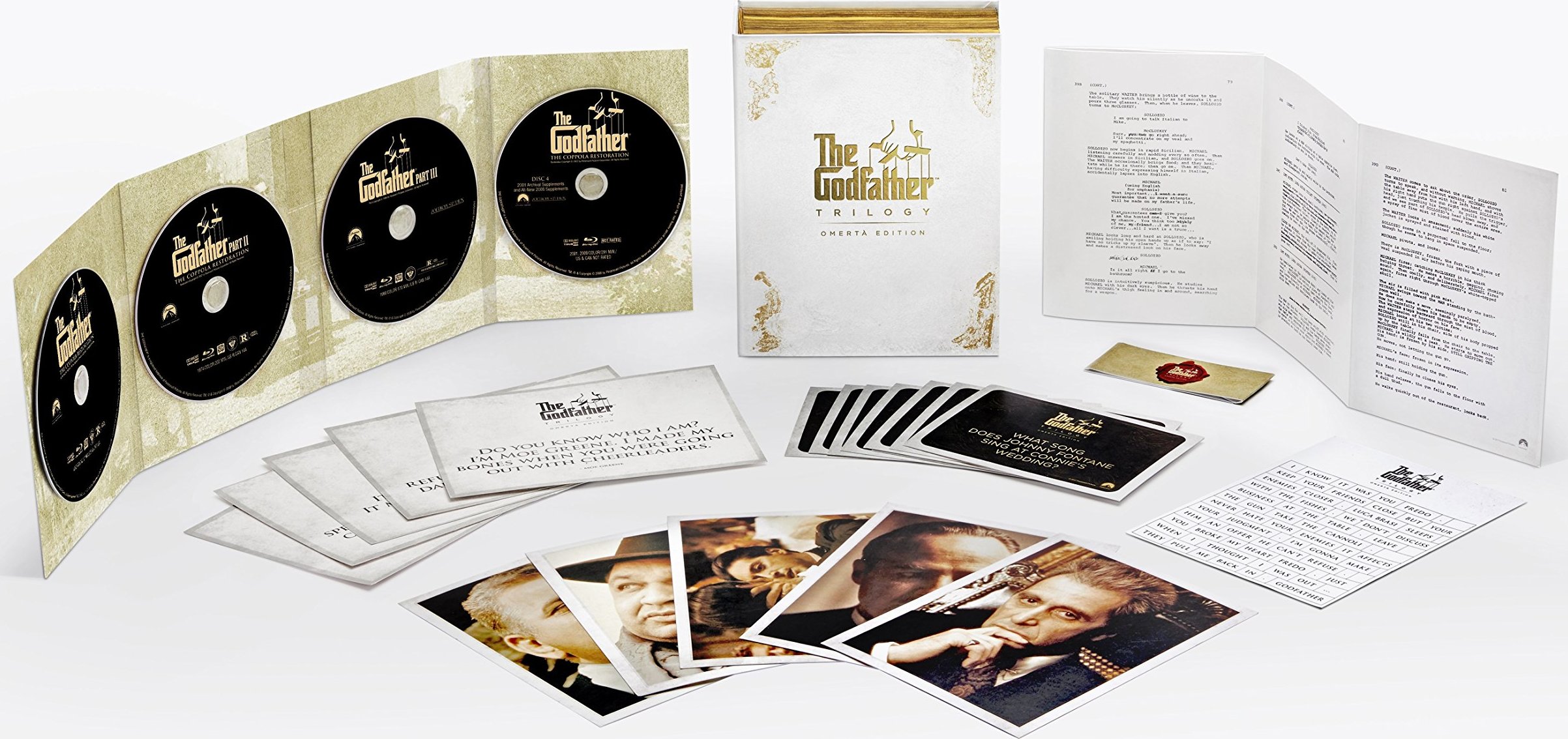 The Godfather Trilogy Blu-ray Release Date November 7, 2017 (DigiPack)